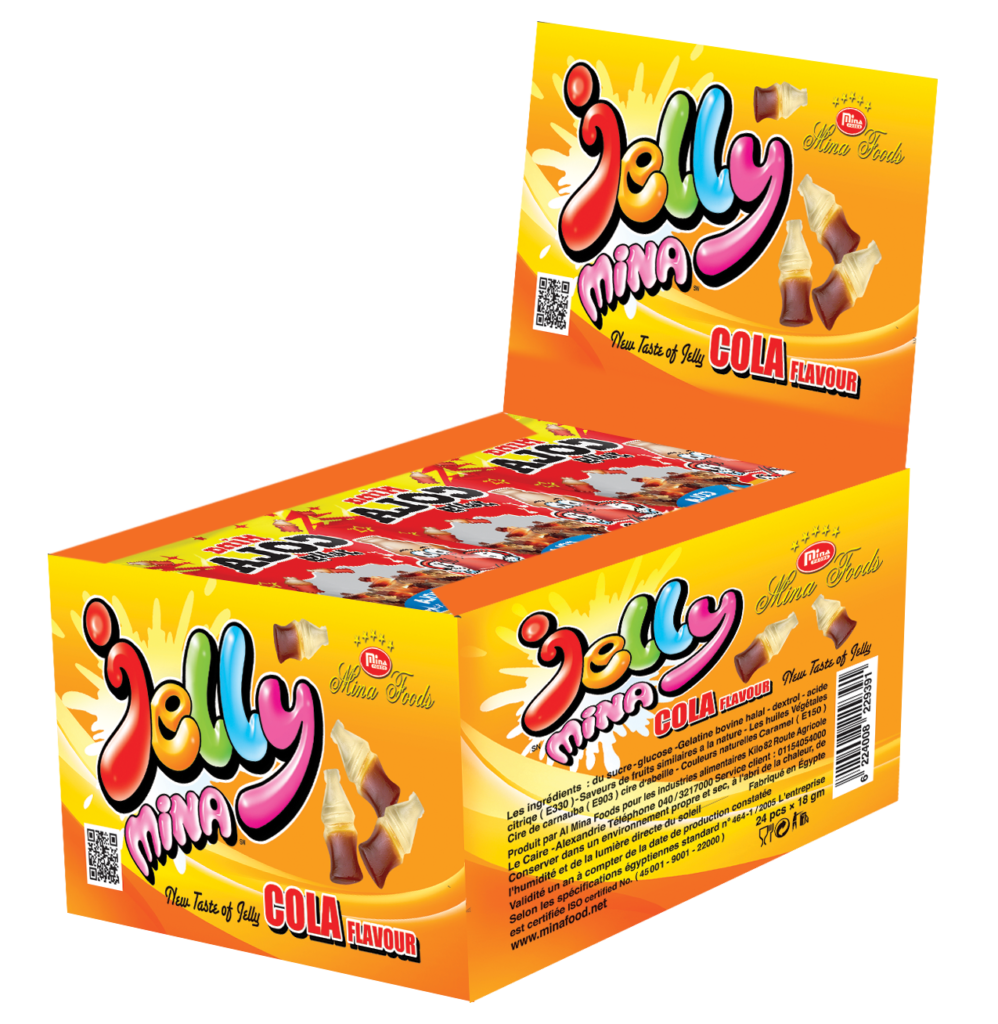 Jelly Mina Cola – شركة مينا فودز للصناعات الغذائية ش. م. م.
